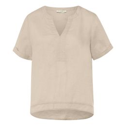 In Linea Leinen-Blusenshirt Sand (Gr&ouml;&szlig;e: 48)