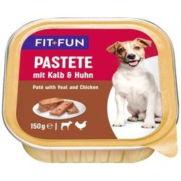 FIT+FUN Pastete Kalb und Huhn 48x150 g