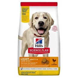 Hill's Hill's Science Plan Trockenfutter Hund, Adult, Large Breed, Light, mit Huhn 18 kg