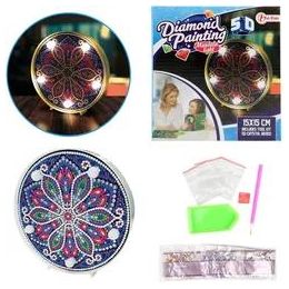 Toi-Toys 46656A - DIY - Diamantlampe - Mandala (5D)