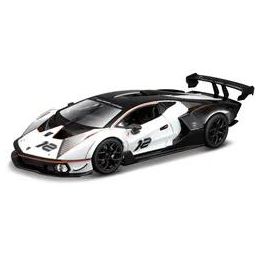 Bburago 18-28023 - Modellauto - Lamborghini Essenza SCV12 (schwarz/wei&szlig;, Ma&szlig;stab 1:24)