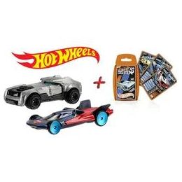 Mattel Hot Wheels "Batman v Superman" (2er Pack) + Top Trumps Hot Wheels