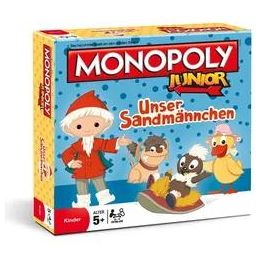 Winning Moves Monopoly Junior Unser Sandm&auml;nnchen + 4 extra Figuren