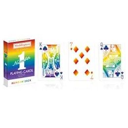 Winning Moves Number 1 Spielkarten Rainbow