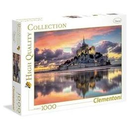 Clementoni High Quality Collection Puzzle "Mont Saint Michel" 1000 Teile