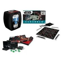 Star Wars Bundle - Mattel Scrabble & Top Trumps - Quiz & Spielkarten - Collector's Set