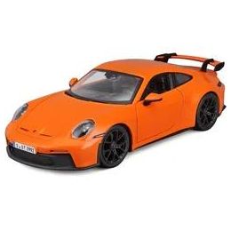 Bburago 18-21104 - Modellauto - Porsche 911 GT3 '21 (orange, Ma&szlig;stab 1:24)