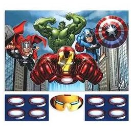 Amscan 271354-55 - Marvel Avengers - Partyspiel