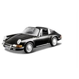 Bburago 18-43214 - Modellauto - Porsche 911 1967 (schwarz, Ma&szlig;stab 1:32)
