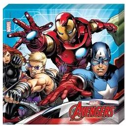 Procos - Marvel Avengers - Servietten (33x33cm, 20 St&uuml;ck)