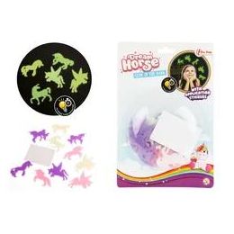 Toi-Toys - DREAM HORSE Glow in The Dark Shapes Einhorn-Aufkleber (12 St&uuml;ck)