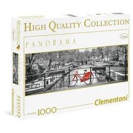 Clementoni High Quality Collection Puzzle "Amsterdam Bicycle" 1000 Teile Panorama