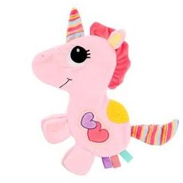 Toi-Toys LITTLE STARS Einhorn Knistertuch &ndash; Kuscheltuch f&uuml;r Babys