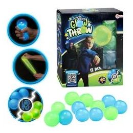Toi-Toys - Fluoreszierende B&auml;lle - Glow Throw (12 St&uuml;ck)
