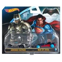 Mattel - Hot Wheels Spielzeugauto "Batman v Superman" (2er Pack)