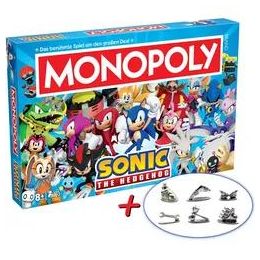 Winning Moves Monopoly - Sonic + 6 EXTRA Spielfiguren