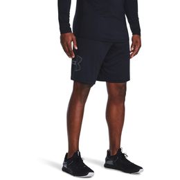 Shorts Under Armour "UA Tech&trade; Shorts mit Grafik", Herren, Gr. 3XL, N-Gr, schwarz, Obermaterial: 100% Polyester, Hosen Shorts, f&uuml;r Outdoor- und Sportmode, leichtes Material, sportlicher Stil