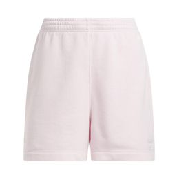 Sweatshorts Reebok "Reebok IDENTITY SL FT SHORT", Damen, Gr. S, N-Gr, frosted berry, Obermaterial: 70% Baumwolle, 30% Polyester, Hosen Sweatshorts, sportlicher Stil, f&uuml;r Freizeit und sportliche Aktivit&auml;ten