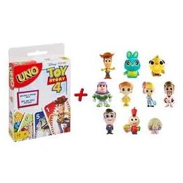 Mattel UNO Toy Story 4 + Figuren 10er-Pack