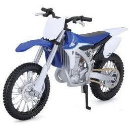 Maisto 5-13021 - Modellmotorrad - Yamaha YZ450F (wei&szlig;-blau, Ma&szlig;stab 1:12)