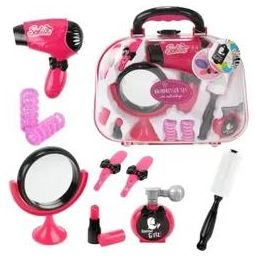 Toi-Toys 45970A - GLAMOUR SHINE Friseurset mit echtem F&ouml;n im Koffer