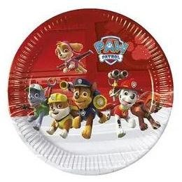 Procos - Paw Patrol - Pappteller (&Oslash;23cm, 8 St&uuml;ck)