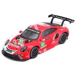 Bburago 18-38308 - Modellauto - Porsche 911 RSR LeMans '20 (rot, Ma&szlig;stab 1:43)