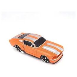 Maisto Tech 81061-1 - Ferngesteuertes Auto - Ford Mustang GT '67 (orange, Ma&szlig;stab 1:24)
