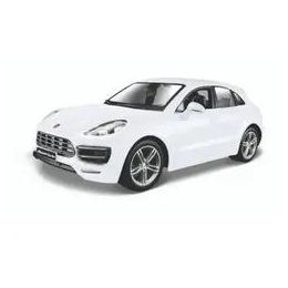 Bburago 18-21077 - Modellauto - Porsche Macan (wei&szlig;, Ma&szlig;stab 1:24)
