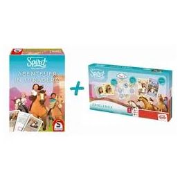 SCHMIDT DreamWorks - Spirit - Abenteuer in Miradero + Spielebox 3in1