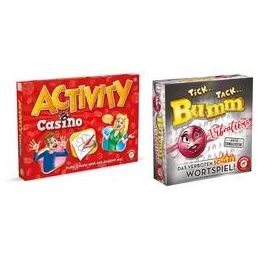 Piatnik 2er Bundle - Activity Casino + Tick Tack Bumm Vibrations