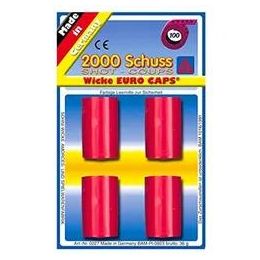 Wicke 8070221 - EURO CAPS 100-Schuss B&auml;nder (2400 Schuss)