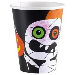 Amscan 998386 - Halloween - Pappbecher (8 St&uuml;ck, 266ml)