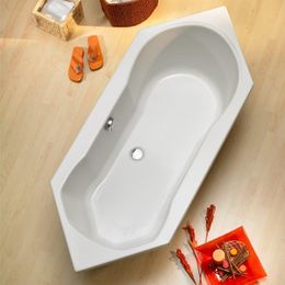 Ottofond Ravenna Sechseck-Badewanne, 926001+990118,