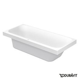 Duravit Happy D.2 Rechteck-Badewanne, Einbau, 700311000000000,