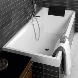Villeroy & Boch Villeroy & Boch Squaro Rechteck-Badewanne, Einbau, UBQ170SQR2V-01,