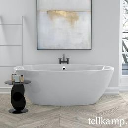 Tellkamp Space freistehende Oval-Badewanne, 0100-058-00-AUF/CR,