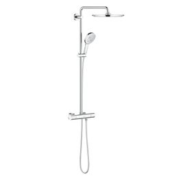 Grohe Rainshower SmartActive Aufputz-Duschsystem mit Thermostat, 27968001,