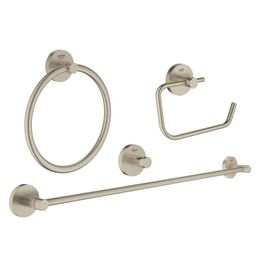 Grohe Essentials Badaccessoire-Set, 40823EN1,