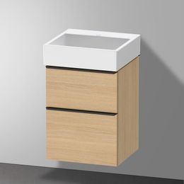 Duravit D-Neo Schrank mit Vero Air Waschtisch, 2 Ausz&uuml;ge, 2350500070+DE43700BD300000,