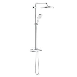 Grohe Rainshower SmartActive Aufputz-Duschsystem mit Thermostat, 26647LS0,