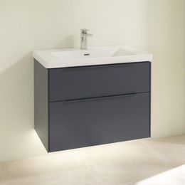 Villeroy & Boch Villeroy & Boch Subway 3.0 Schrank mit Waschtisch, 2 Ausz&uuml;ge, 4A7080RW+C574L2VQ,