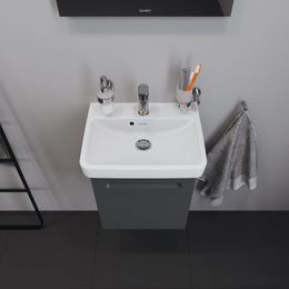 Duravit No.1 Schrank mit G&auml;stebecken, 1 T&uuml;r, 0743500000+N14267L49490000,