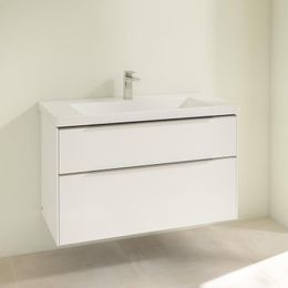 Villeroy & Boch Villeroy & Boch Subway 3.0 Schrank mit Waschtisch, 2 Ausz&uuml;ge, 4A70A2RW+C57000VE,