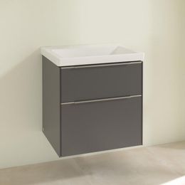 Villeroy & Boch Villeroy & Boch Subway 3.0 Schrank mit Waschtisch, 2 Ausz&uuml;ge, 4A706301+C57800VR,