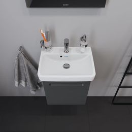 Duravit No.1 Schrank mit G&auml;stebecken, 1 T&uuml;r, 0743500000+N14267R49490000,