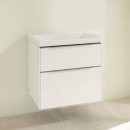Villeroy & Boch Villeroy & Boch Subway 3.0 Schrank mit Waschtisch, 2 Ausz&uuml;ge, 4A7068RW+C57600VE,