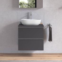 Duravit Plinero Schrank mit Luv Waschtisch, 2 Ausz&uuml;ge, 0379502600+PL8205049490000+PL8201049490000,