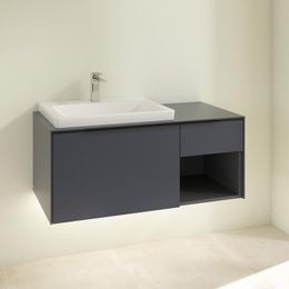 Villeroy & Boch Villeroy & Boch Subway 3.0 Schrank mit Waschtisch, 2 Ausz&uuml;ge, 4A706LRW+C572L1VQ,