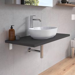 Duravit Plinero Konsolenplatte mit Luv Waschtisch, 0379502600+PL8203049490000+2#BN000001,